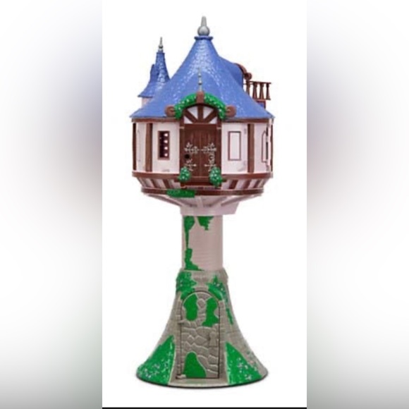 Disney | Toys | Disney Parks Tangled Rapunzel Tower Flynn Gothel Maximus Playset Toy New | Poshmark